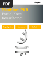 Triathlon All-Polyethylene Tibial Protocol | PDF | Knee ...