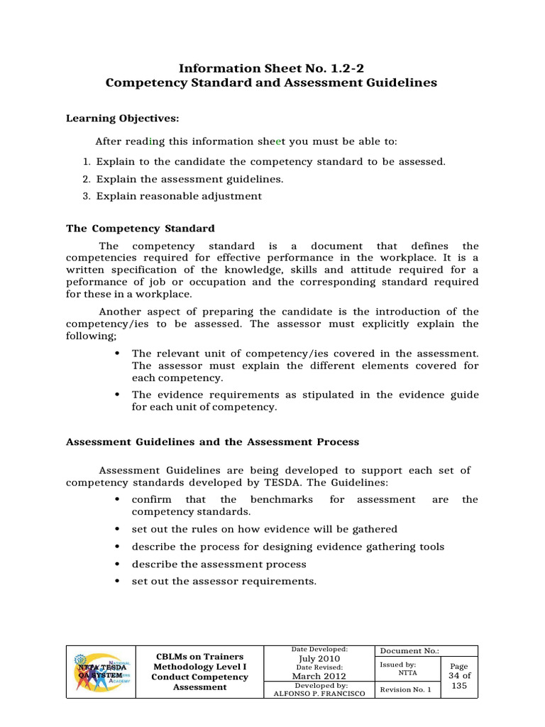 Assessment Guide | PDF
