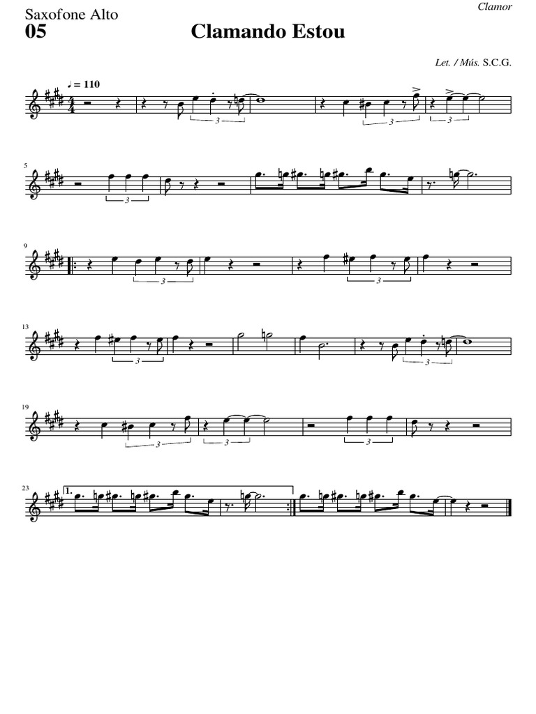 Clamando Estou | PDF