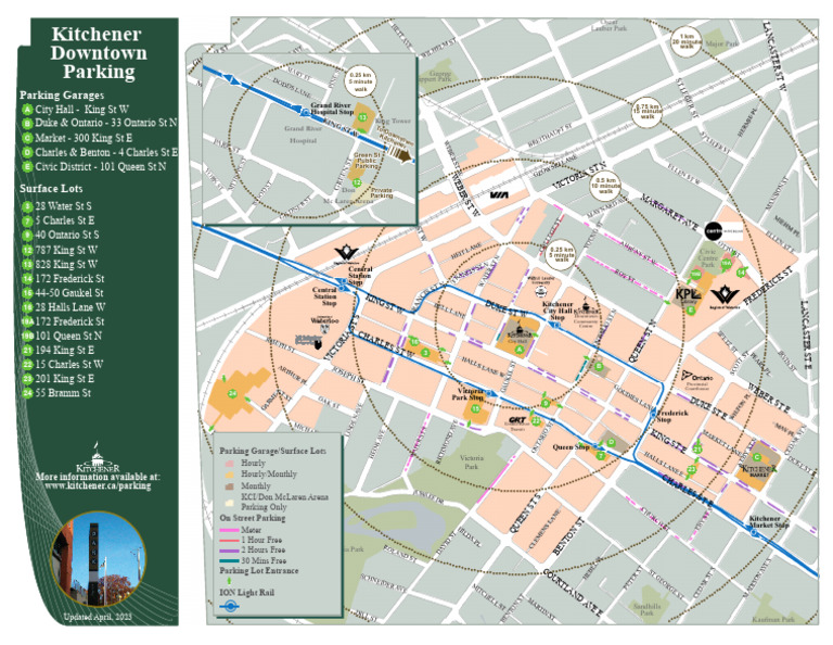 DSD TRANSPORT Downtown Parking Map | PDF