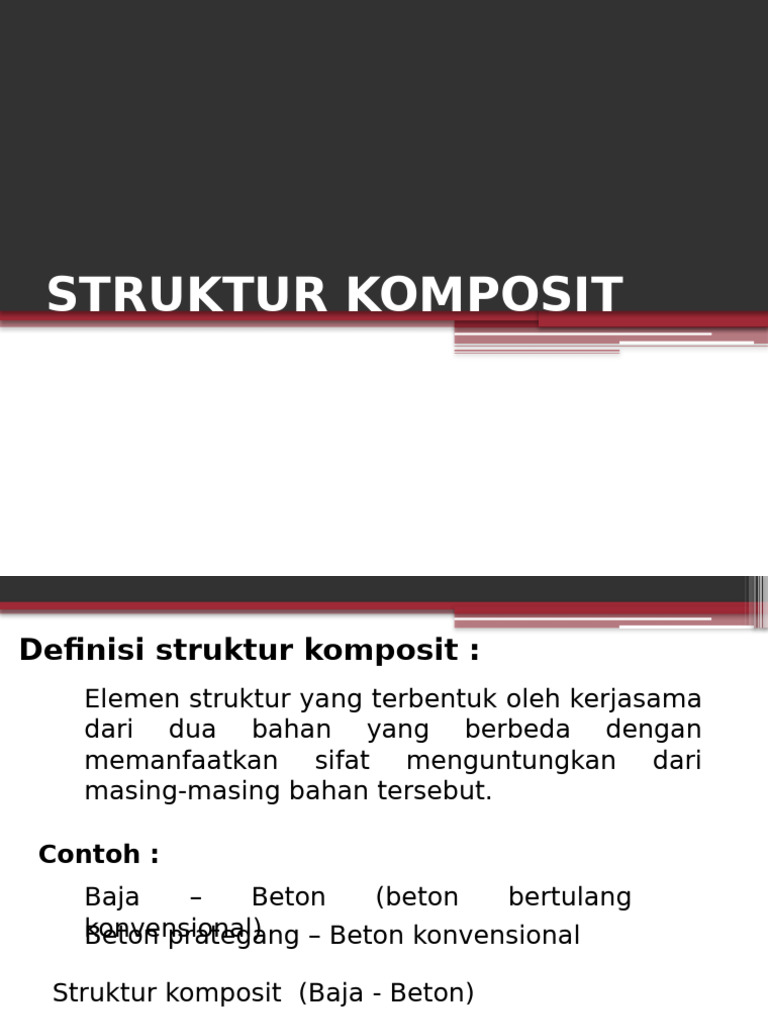 8 Struktur Komposit | PDF