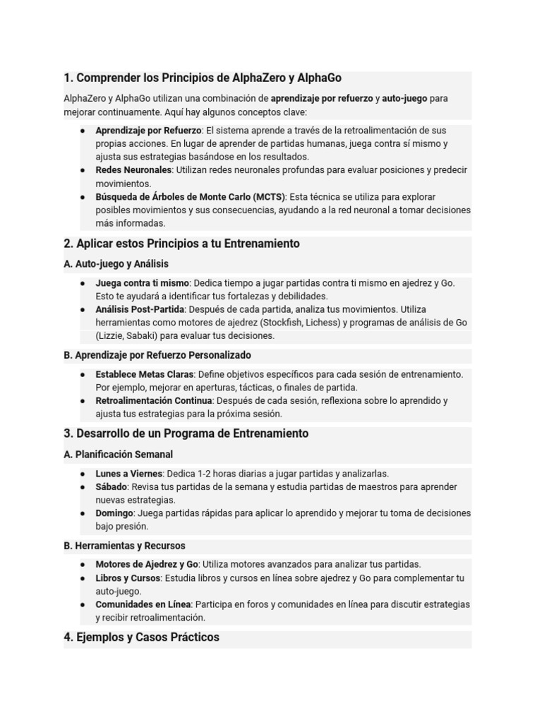 AlphaZero & Go Análisis y Principios | PDF | Ajedrez | Aperturas de ajedrez