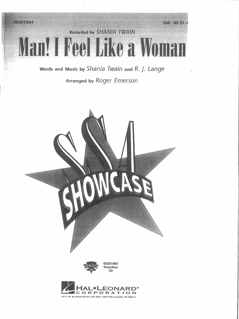 Man I Feel Like A Woman | PDF
