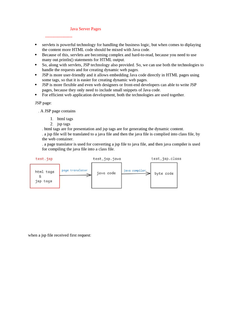 Advanced Java Notes | PDF | Computing | Computer Programming Advanced Java Notes | PDF | Computing | Computer Programming