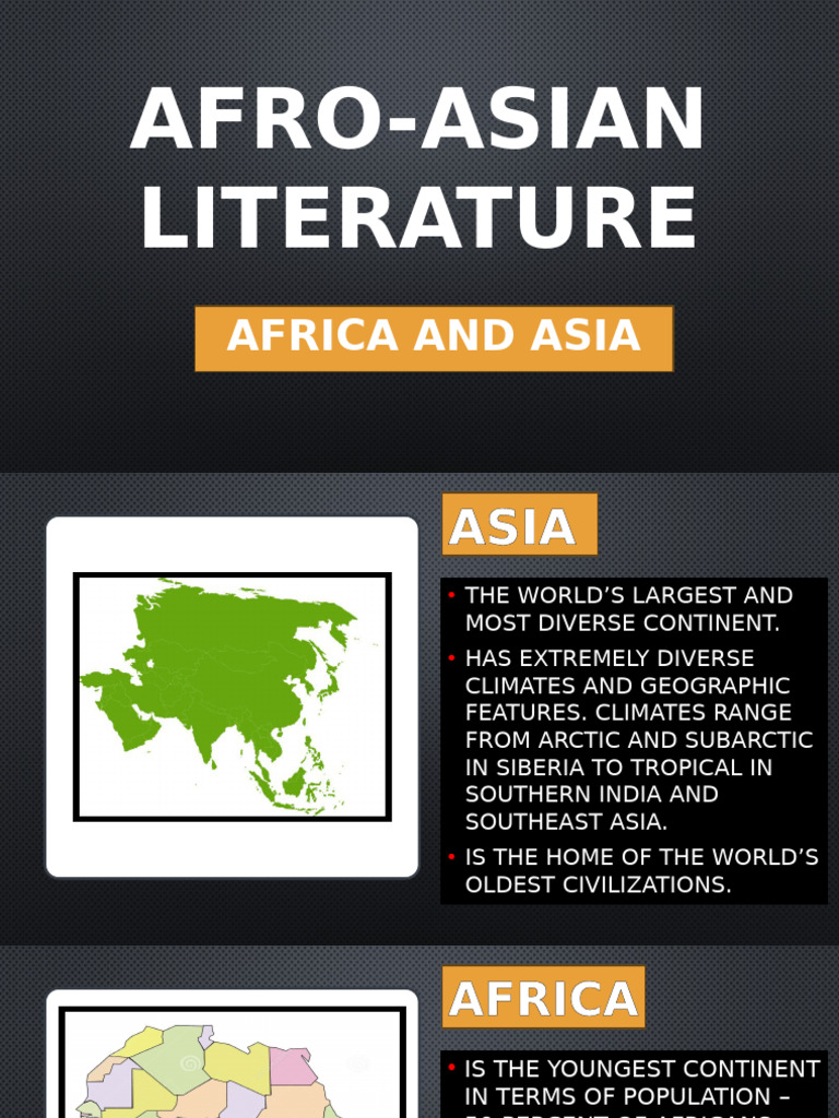 Afro-Asian Intro | PDF | Africa | Asia