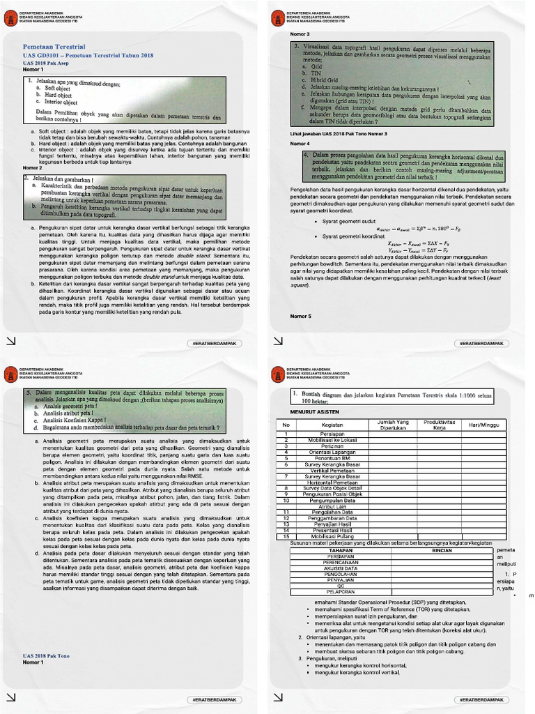 UAS Sems 5 Ganjil | PDF