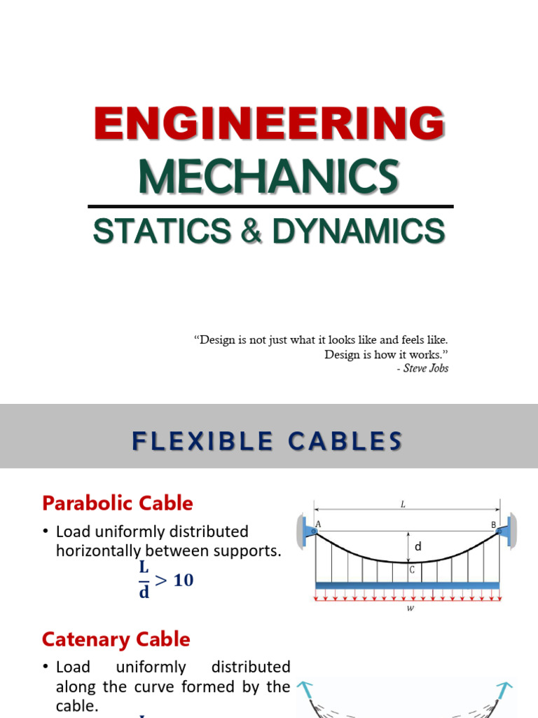 ENGINEERING-MECHANICS-REV0-AUG2024-PRESENTATION | PDF | Collision | Mechanical Engineering
