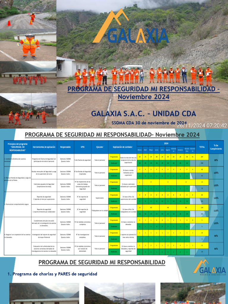 Seguridad Mi Responsabilidad-Nov 2024 | PDF