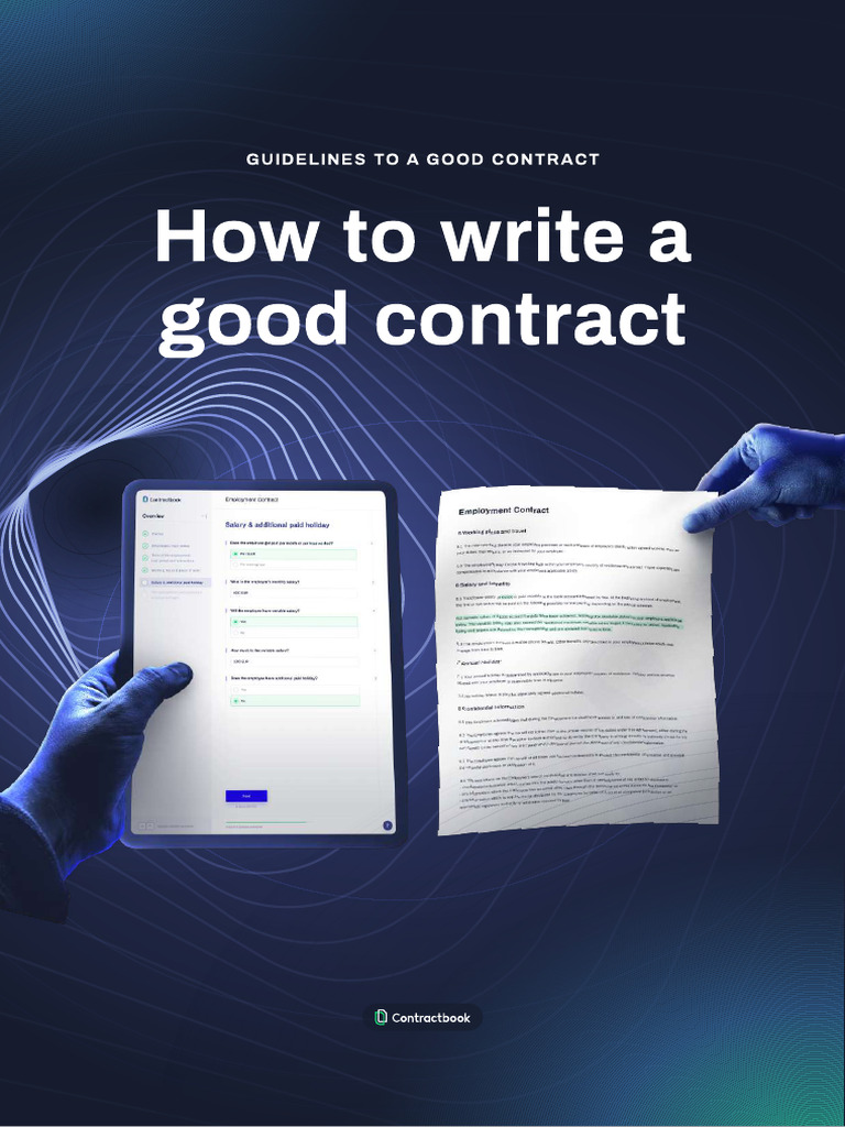 Guide - How to write a good contract | PDF | Justice | Crime & Violence