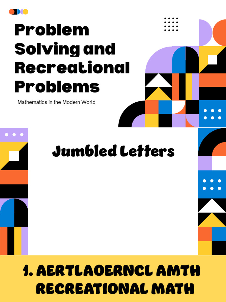 MODERN-MATH-REPORT | PDF | Psychology | Cognition