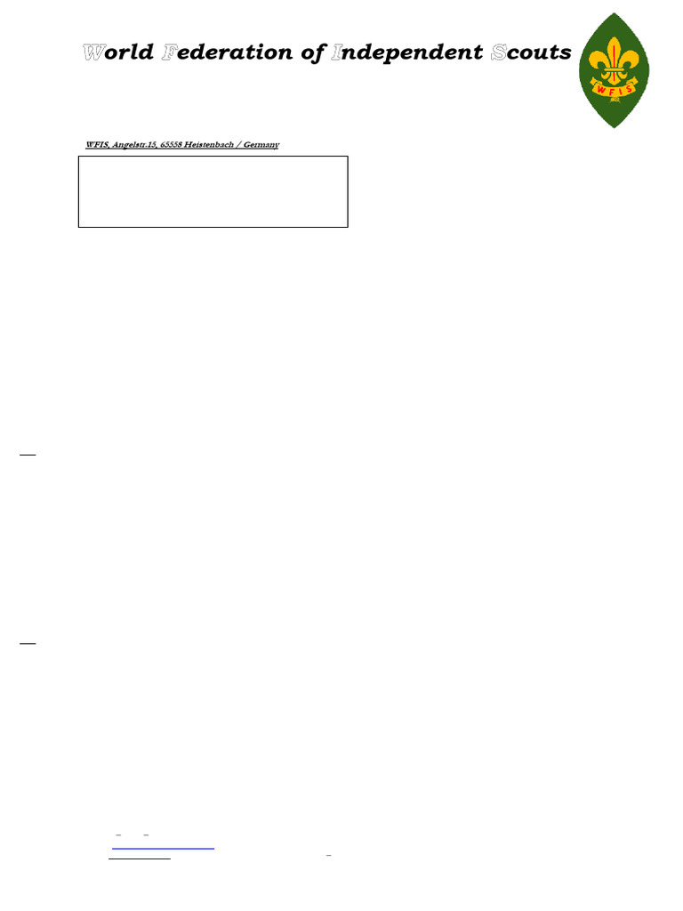 Independent Scouts Invitation | PDF | Outdoor Recreation Organizations | Youth Movements