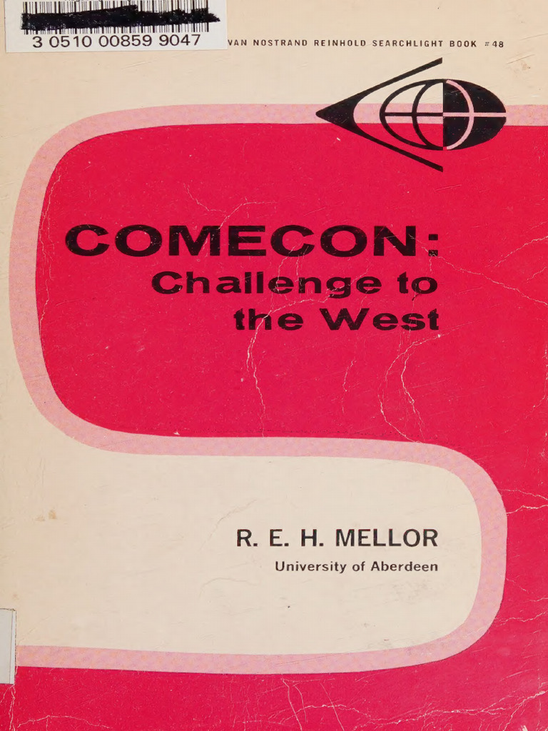 COMECON - Challenge To The West - Mellor, Roy E - H - 1971 | PDF ...