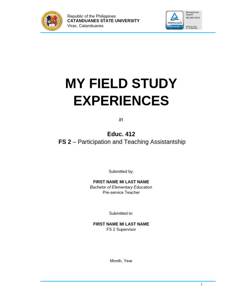 Educ 412 FS 2 PortfolioTemplate 2024 - 10 - 30 | PDF