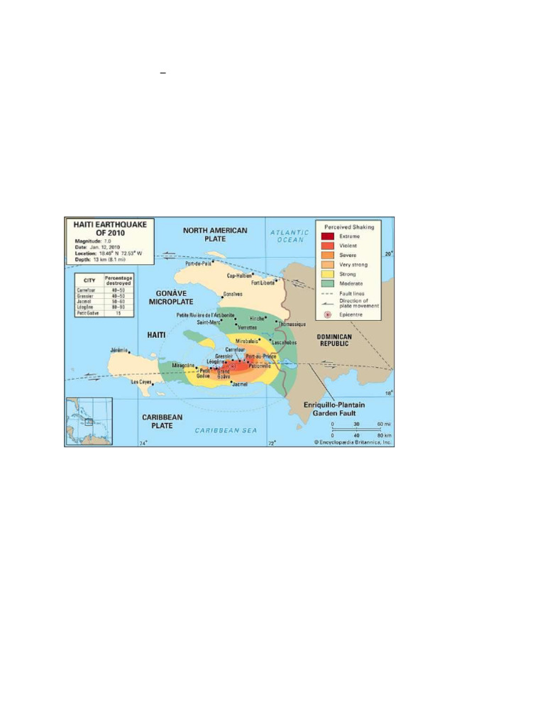Lesson 5 Case study | PDF | Haiti | Port Au Prince