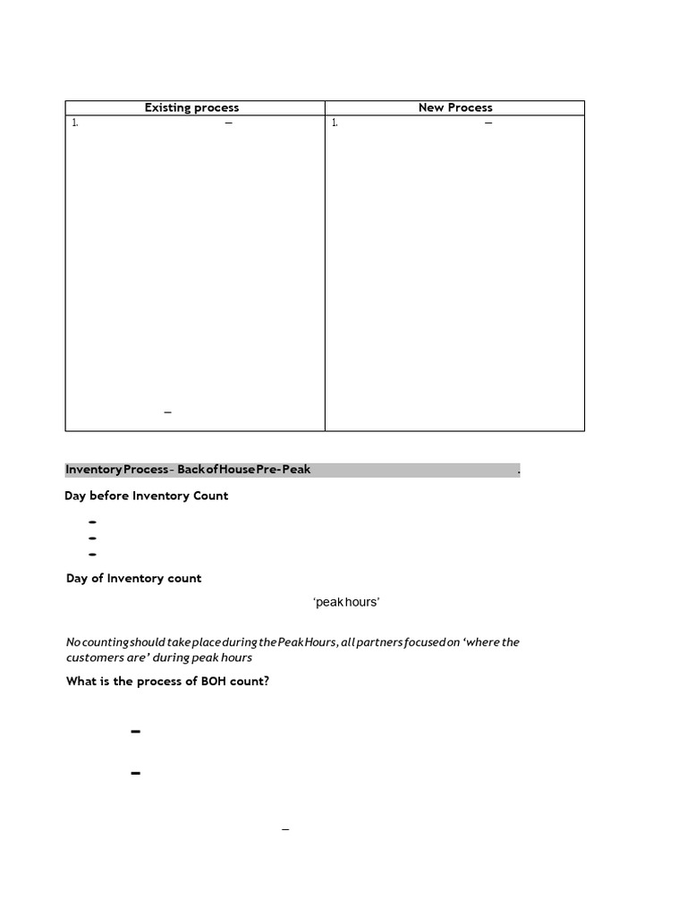 Inventory Procedure 2020 - V5 - 2021 | PDF | Inventory