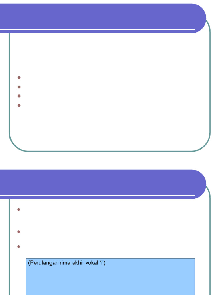 Bahan Bengkel Puisi Moden Sajak 2023 Murid Dan Guru | PDF