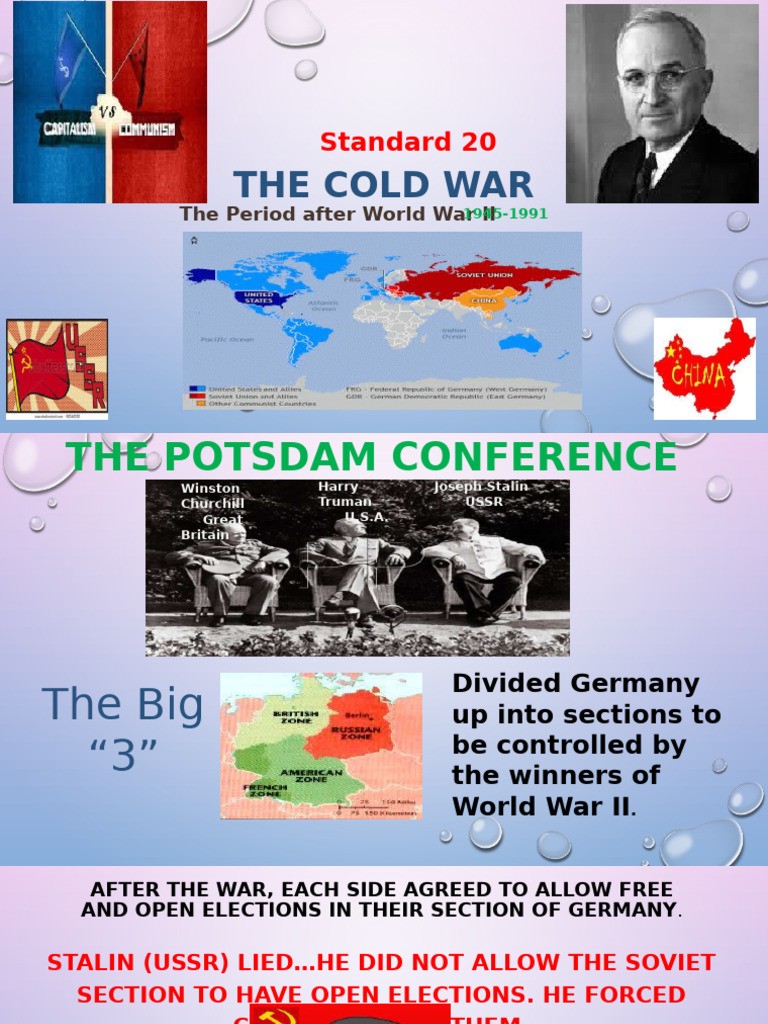 Cold War Overview: Key Events and Policies | PDF | Cold War | Harry S ...