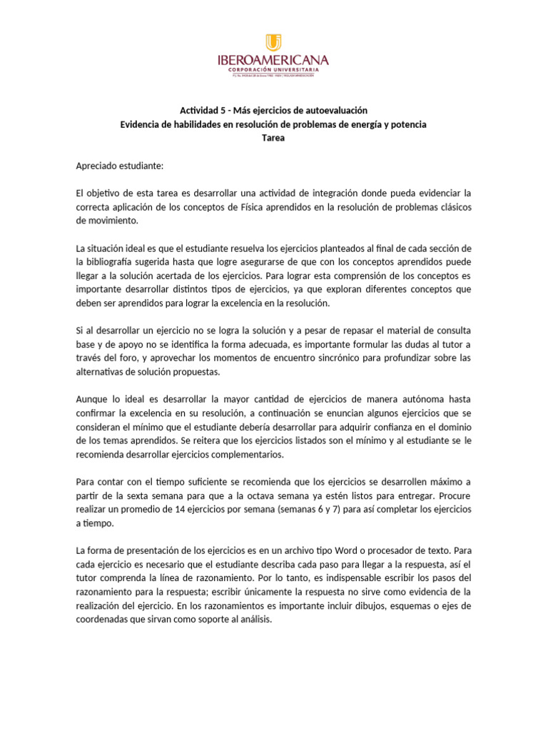 Act 05 Tarea Documento Descargable | PDF | Evaluación | Ciencia cognitiva