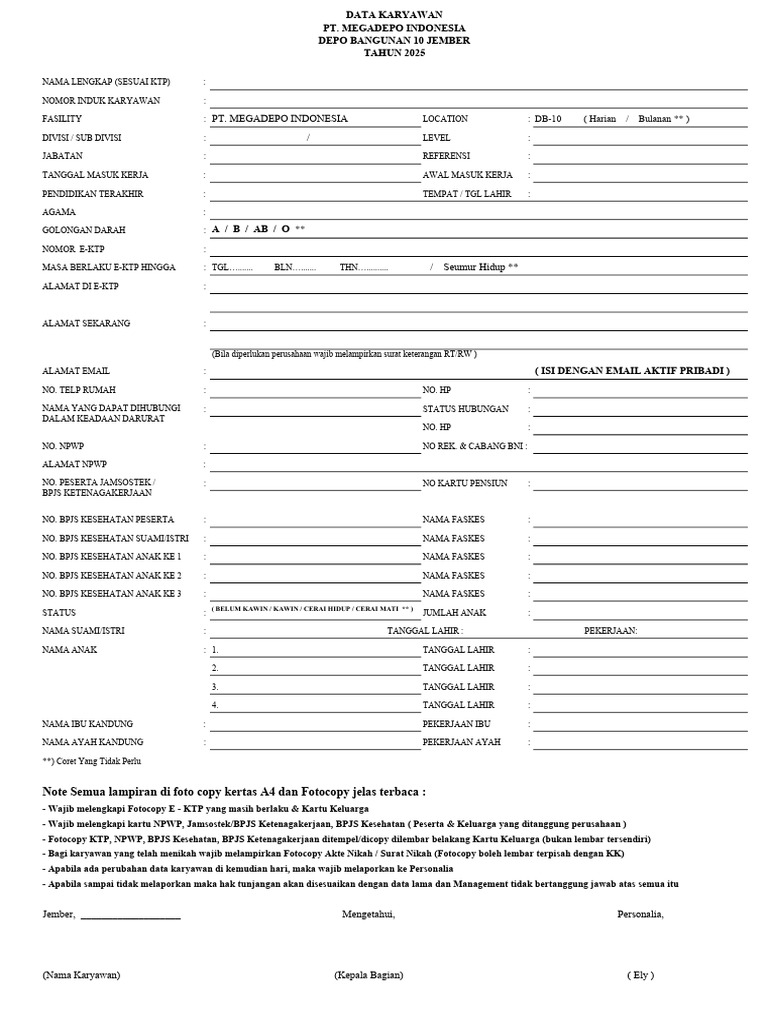 FORM DATA KARYAWAN DB-10 2025 REV_e8e4be4b-0b0b-443f-be30-f2d8ec415465 ...