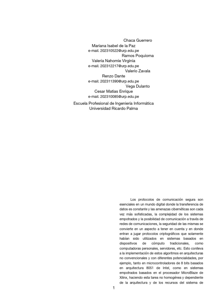 Vega-Chaca-Ramos-Valerio - Aplicaciones Criptograficas | PDF | Criptografía de clave pública ...