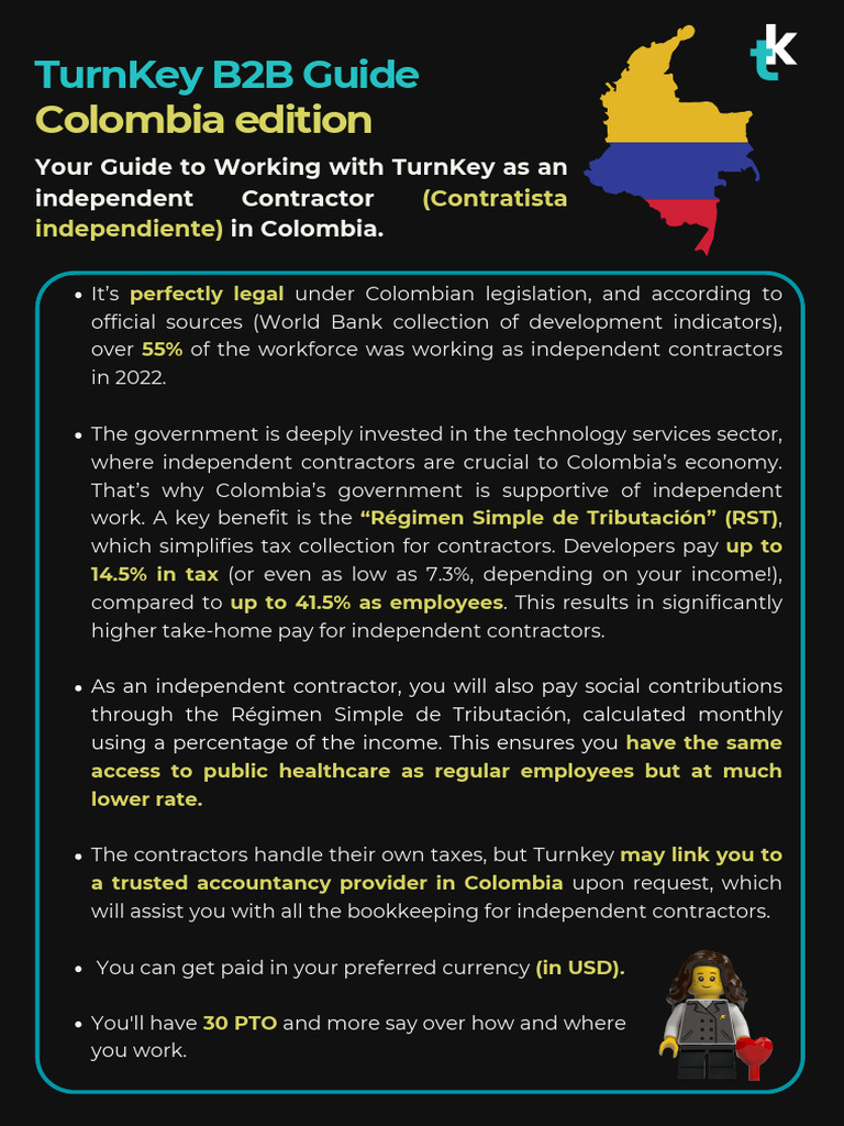 Colombia TurnKey B2B Guide New | PDF