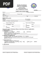 Deped Form 138-E Report Card Grades 4 To 6 Blank | PDF