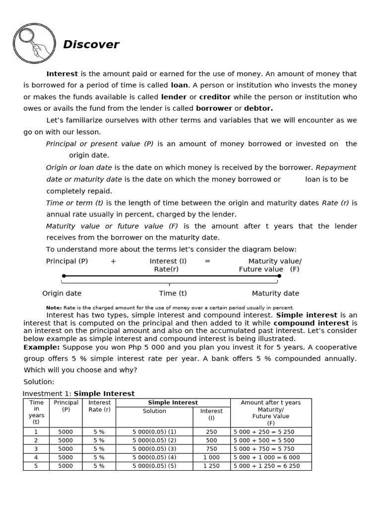 GenMath_Q2_mod9 | PDF | Interest | Compound Interest