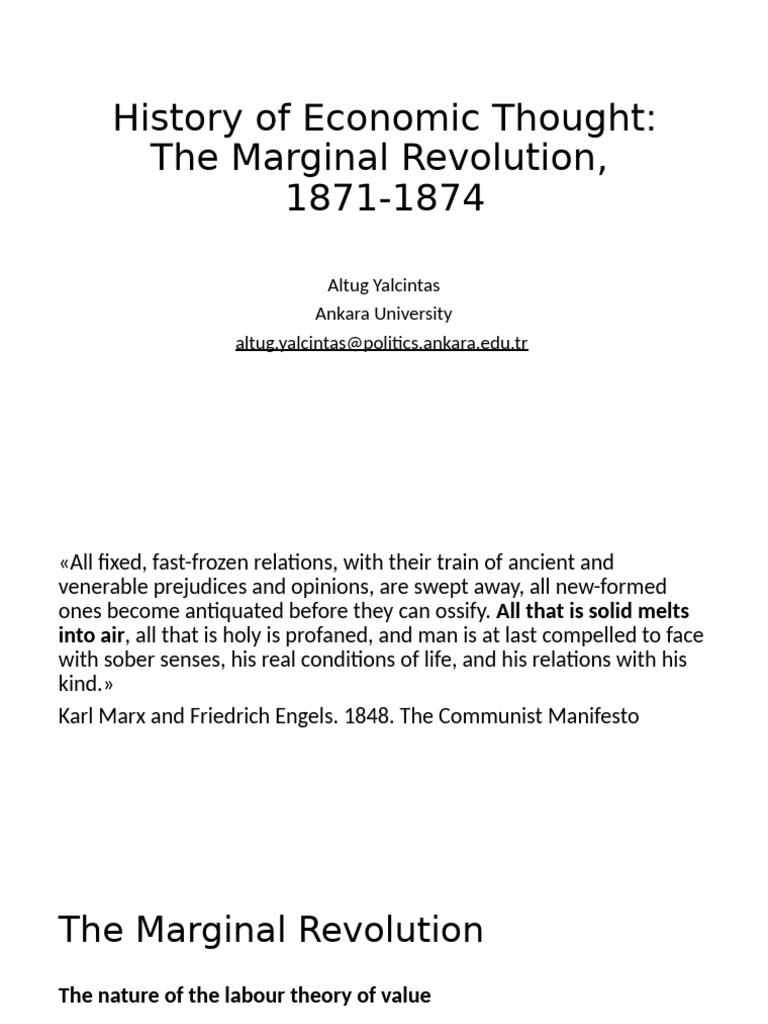 11 PPE204 Marginalism | PDF | Value (Economics) | Marginal Utility