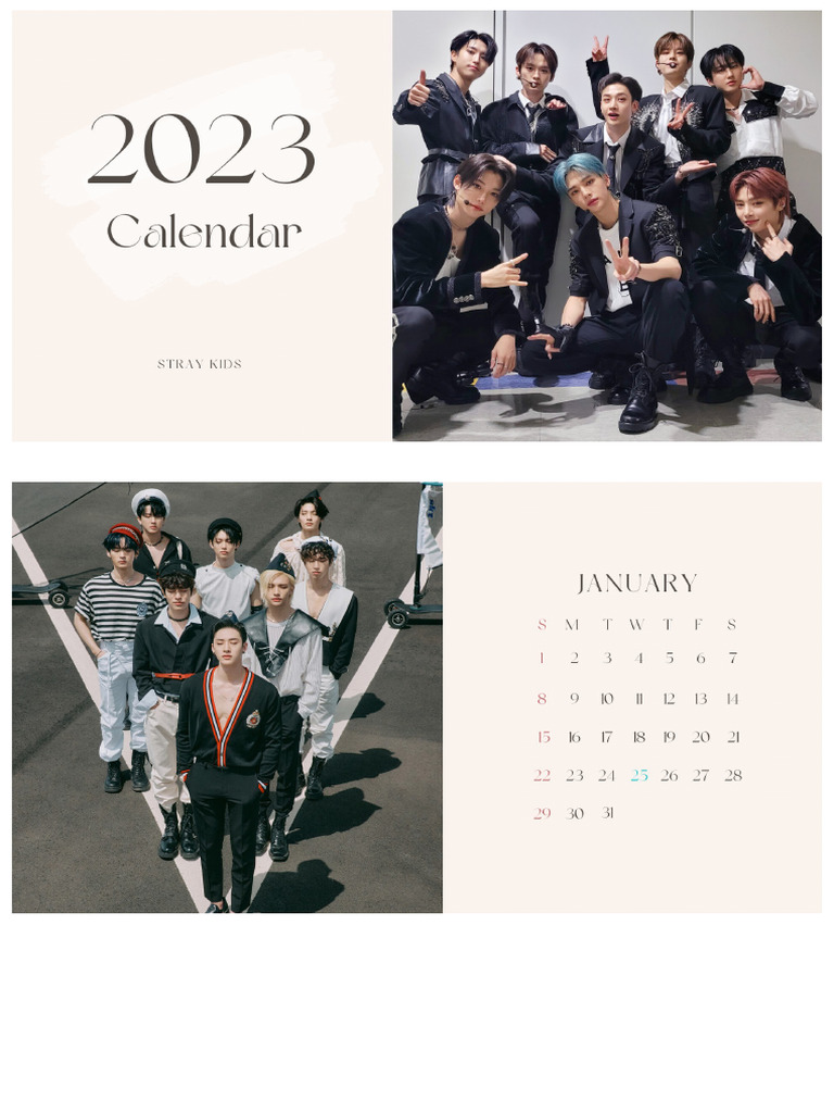 Kalender 2023 SKZ | PDF