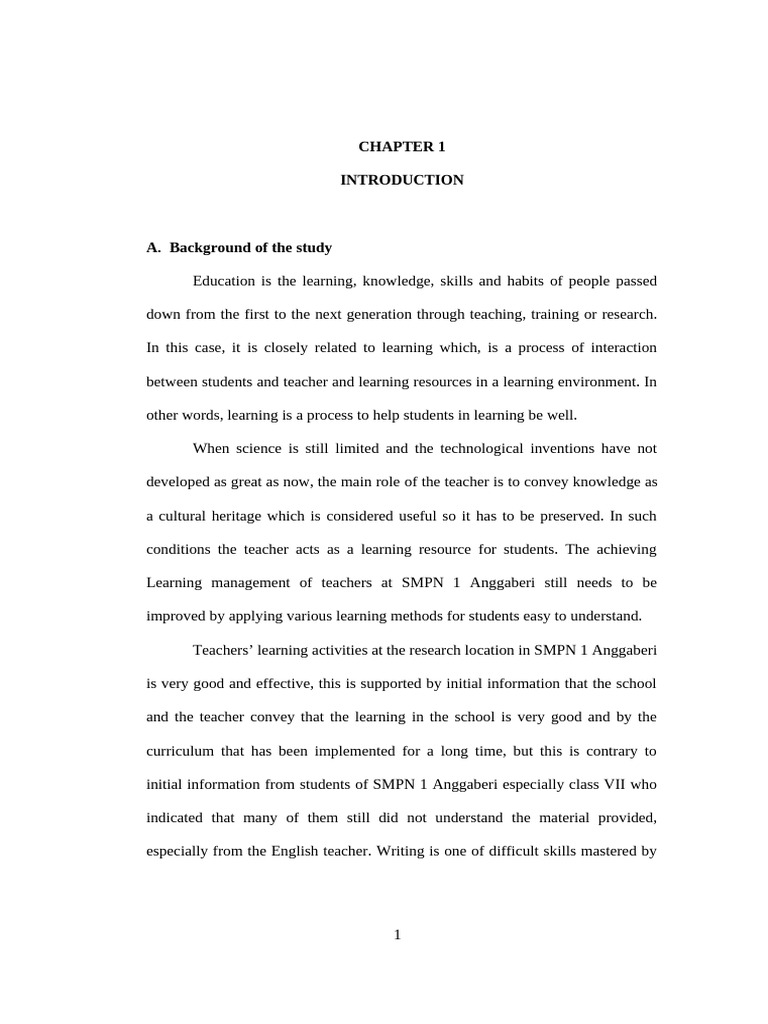 Thesis Sartin 219501022 | PDF | Learning | Information