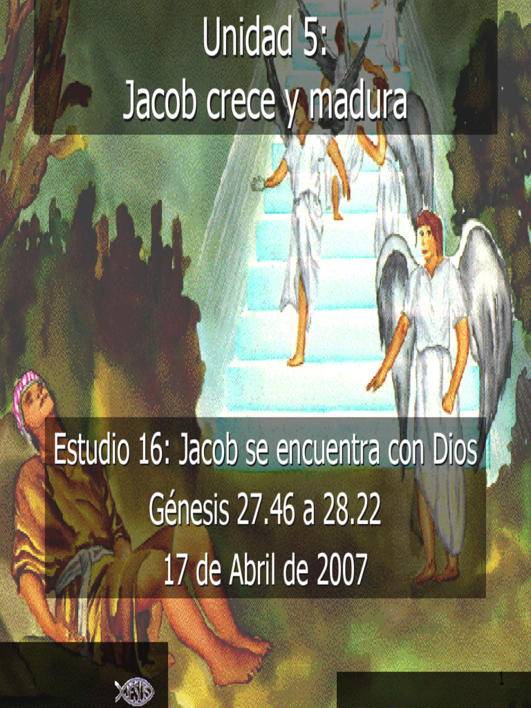 Encuentro de Jacob con Dios en Betel | PDF | Jacob | Libro del Génesis