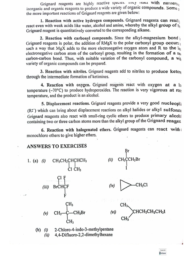 Organic Chemistry by M Younas PDF Guide | PDF