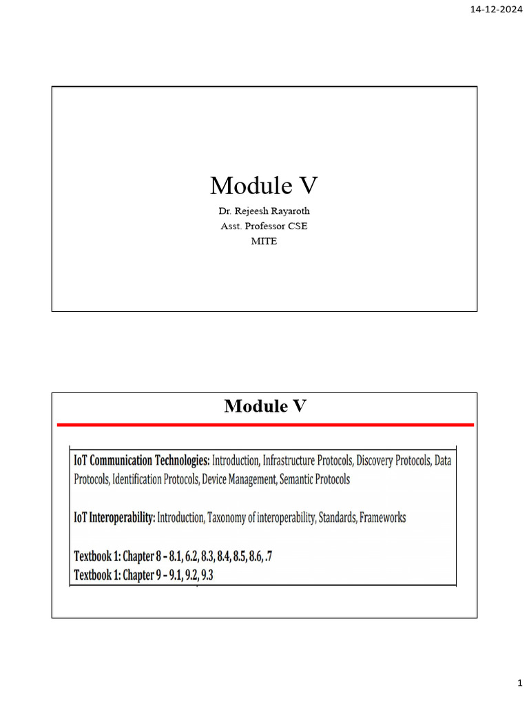 CoAP Protocol and IoT Communication Overview | PDF | I Pv6 | Computer ...