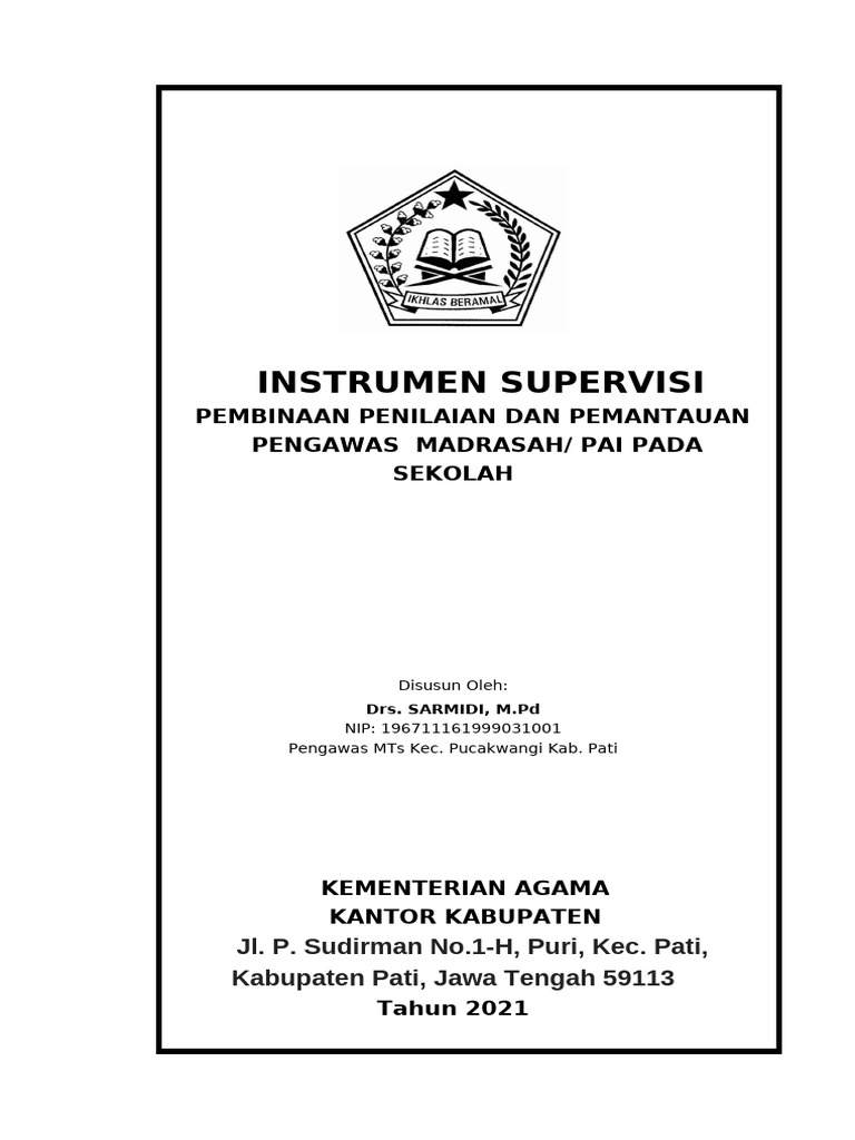 Instument Monitoring PAT MTs-MA (Contoh) | PDF