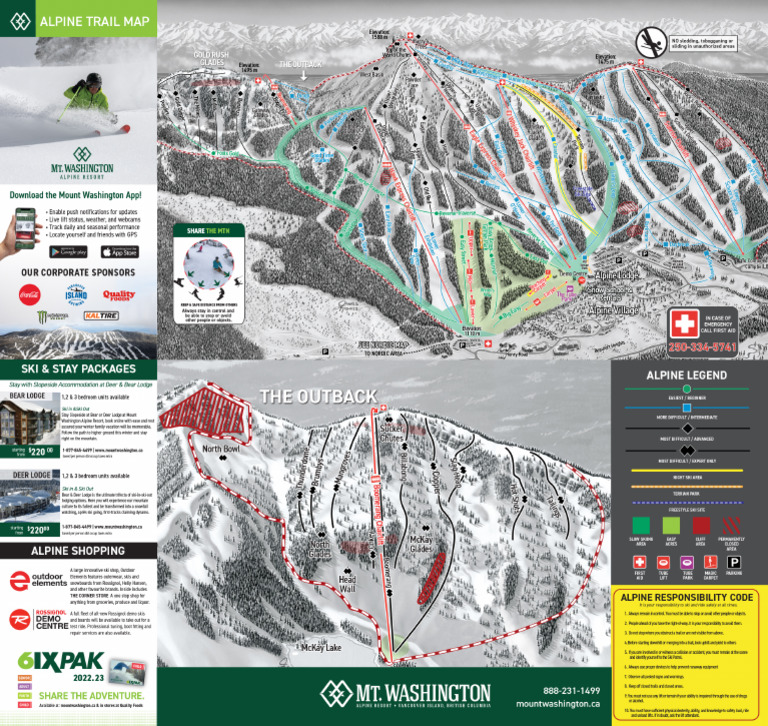 Mount Washington Ski Map | PDF