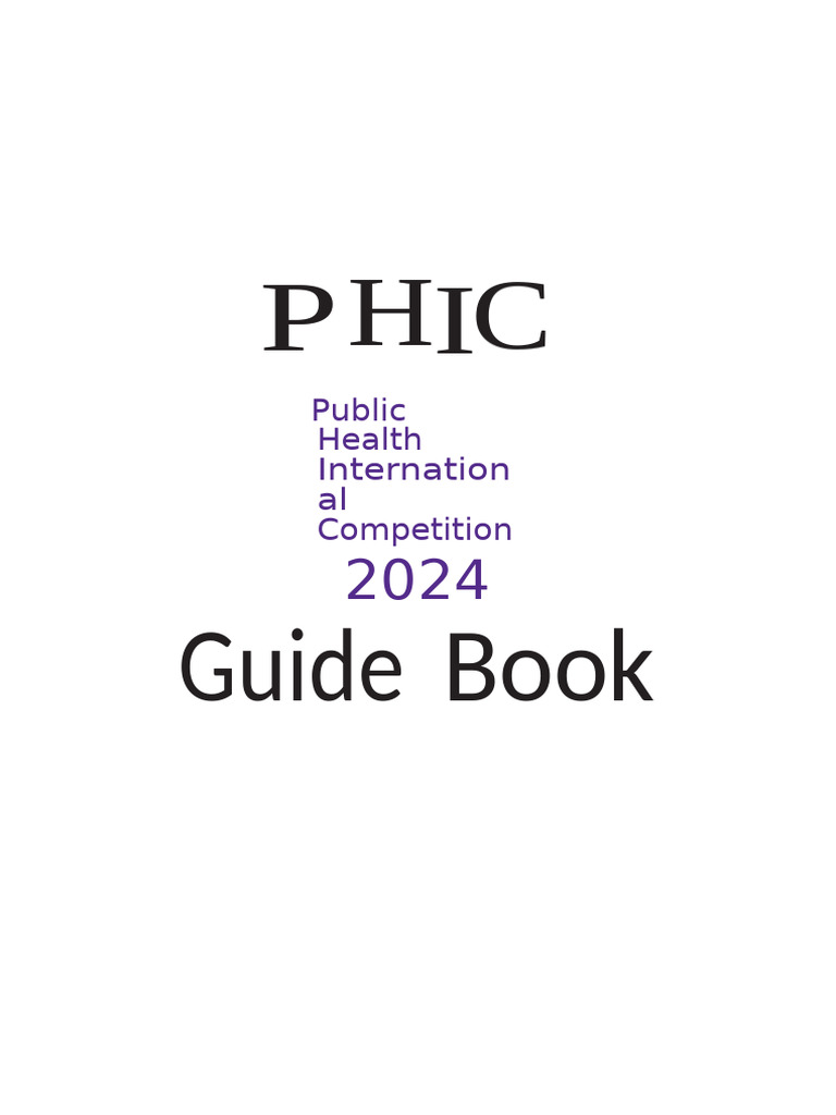 Guidebook General Participant Phic 2024 | PDF