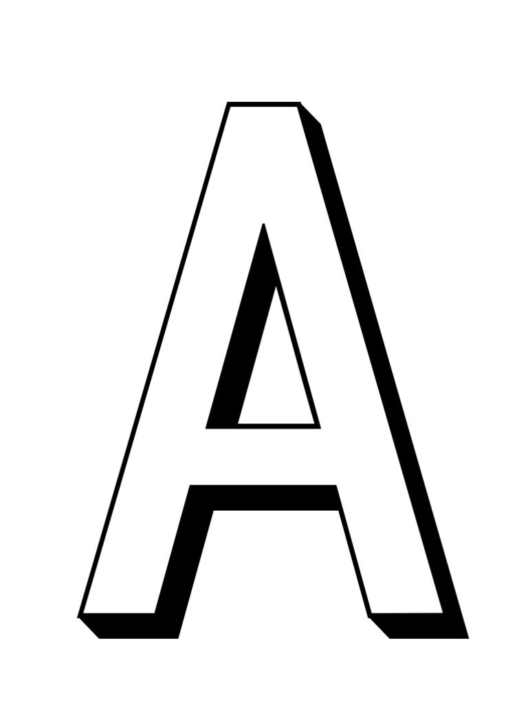 Letter Focus The Letter A | PDF