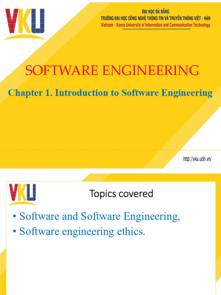 SE Chapter1 IntroductionToSE | PDF | System | Software