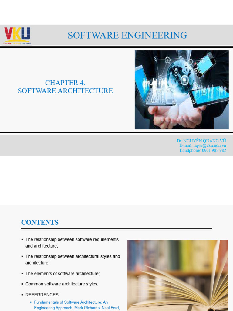 SE Chapter4 SoftwareArchitecture | PDF | Software Architecture | System