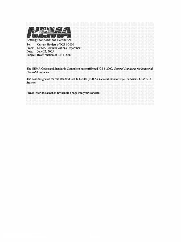 Nema Ics 1 Ind Control Gen Req | PDF | Insulator (Electricity) | Electrical Wiring