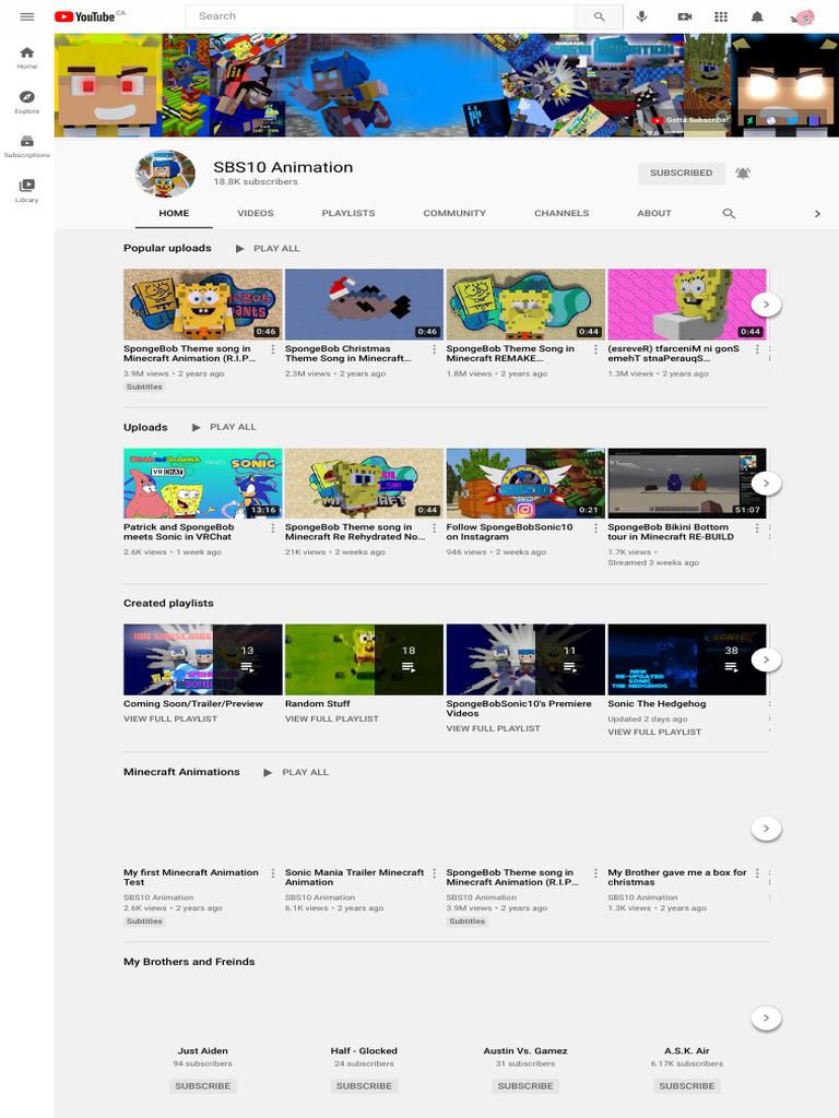 SBS10 Animation - YouTube | PDF