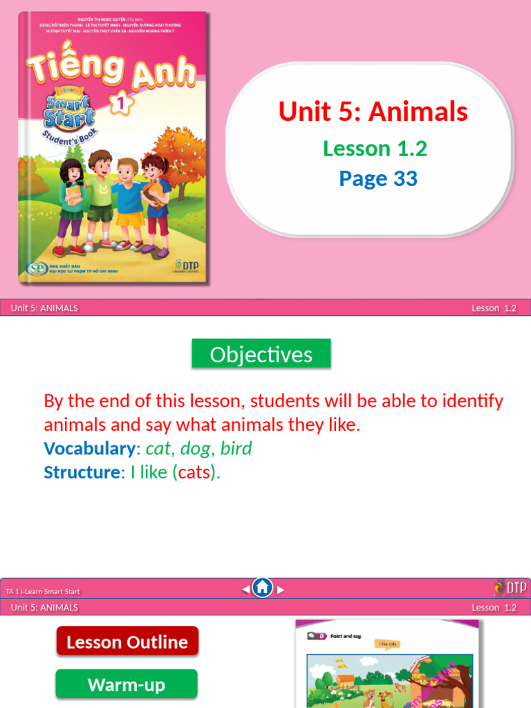 Animals Lesson: Vocabulary & Sentences | PDF | Cognitive Science ...