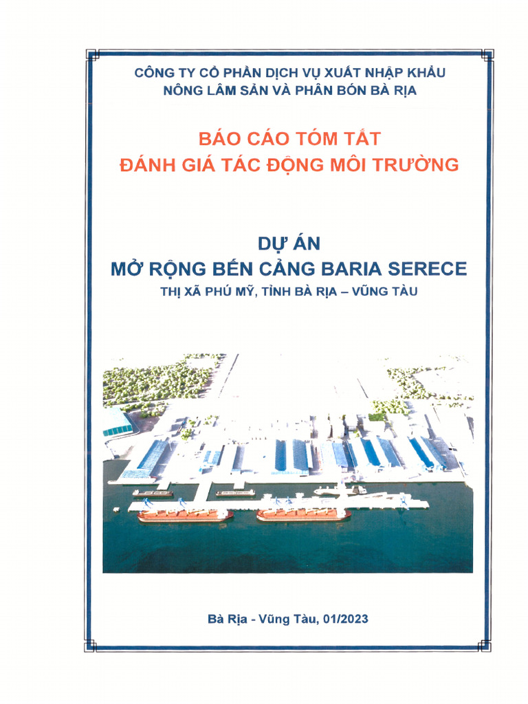 02-Tom Tat DTM - Du An Mo Rong Ben Cang Baria Serece | PDF