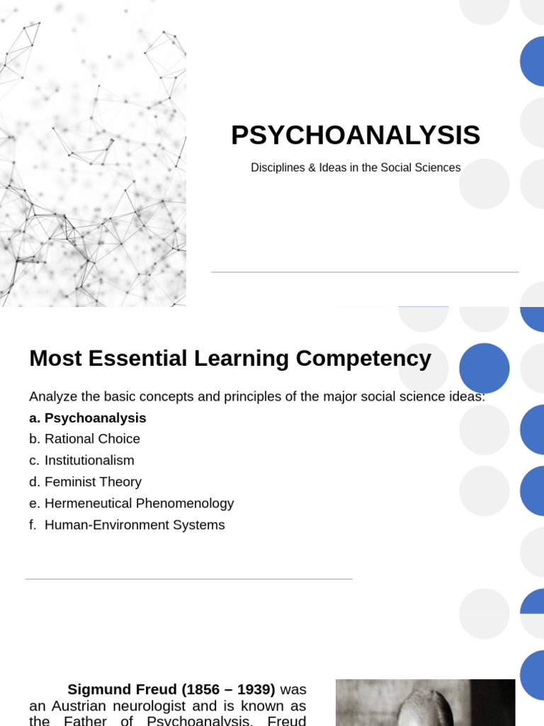 DISS MELC 5A | PDF | Psychoanalysis | Id