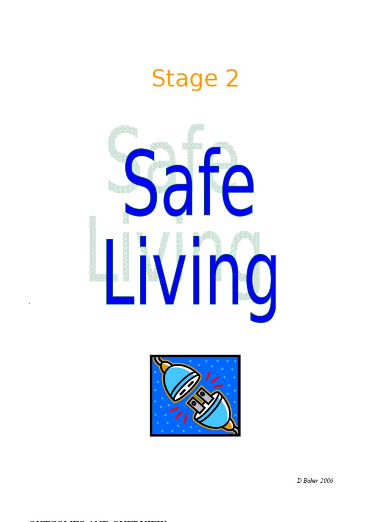 Safe Living Unit of Work | PDF | Safety | Road Traffic Safety