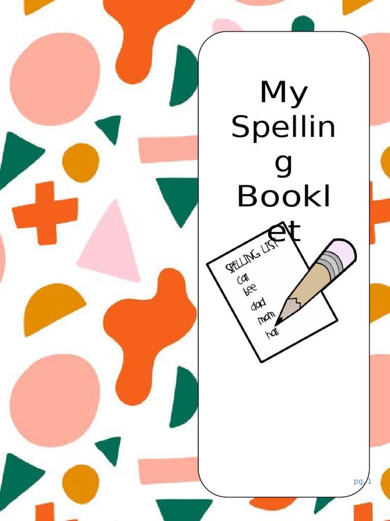 Spelling Booklet | PDF