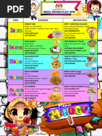 Menu Prasekolah KPM | PDF