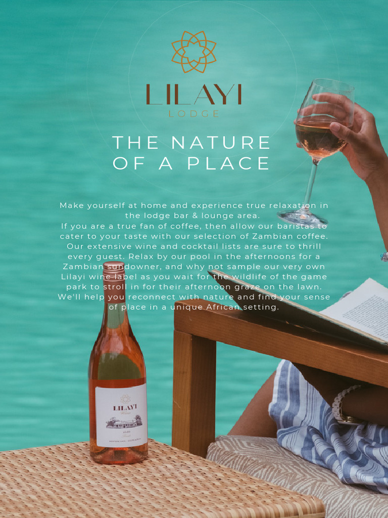 Beverage Menu Lilayi Lodge Sept 2024 | PDF | Rose | Wine