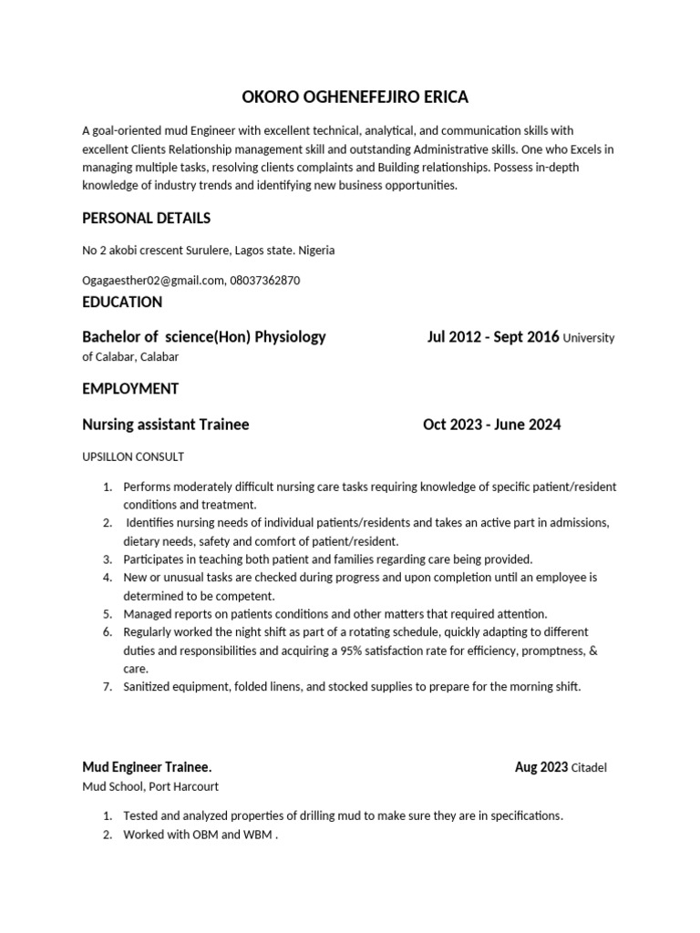 Erica(1) | PDF | Business