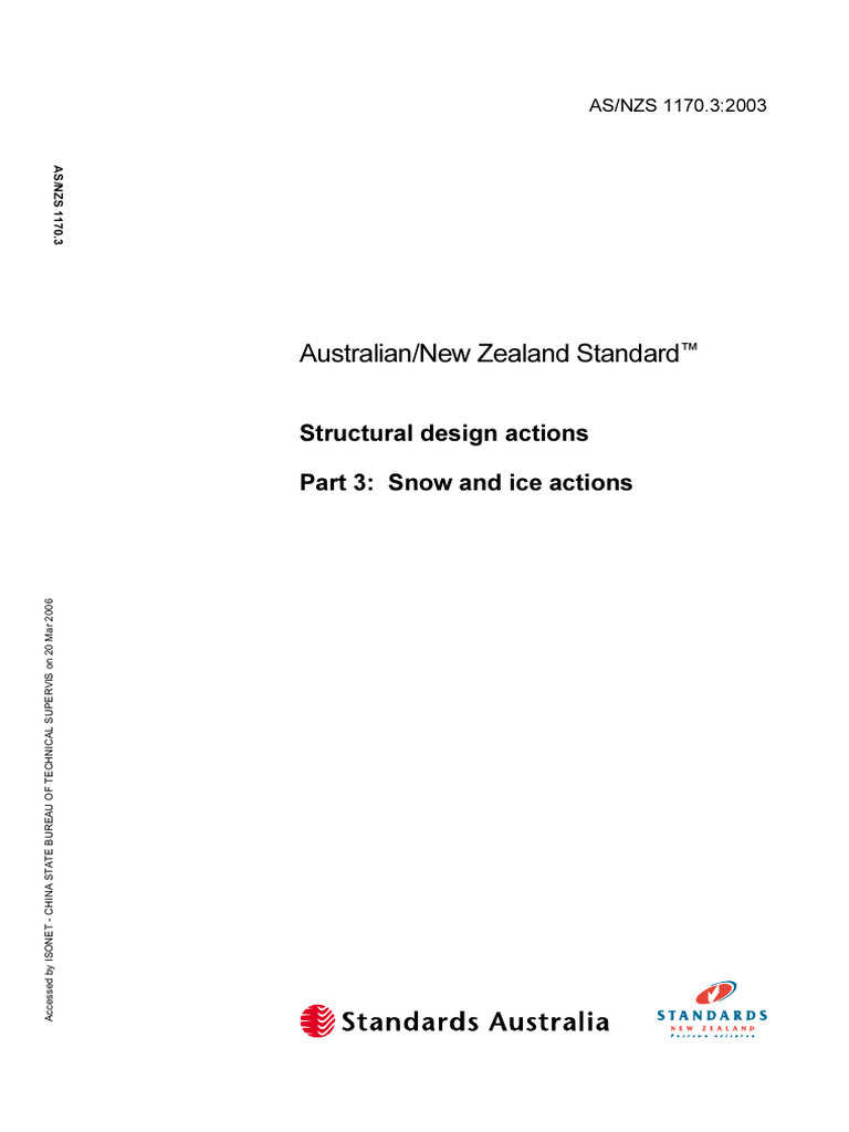 Asnzs 1170.3-2003 | PDF